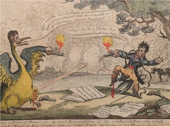 James Gillray | James Gilray (British. 1757-1815 (1807) | MutualArt