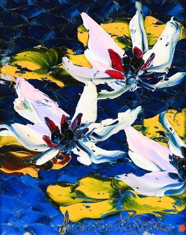 Alexander Renoir | ALEXANDRE RENOIR LITTLE LILY PAINTING | MutualArt