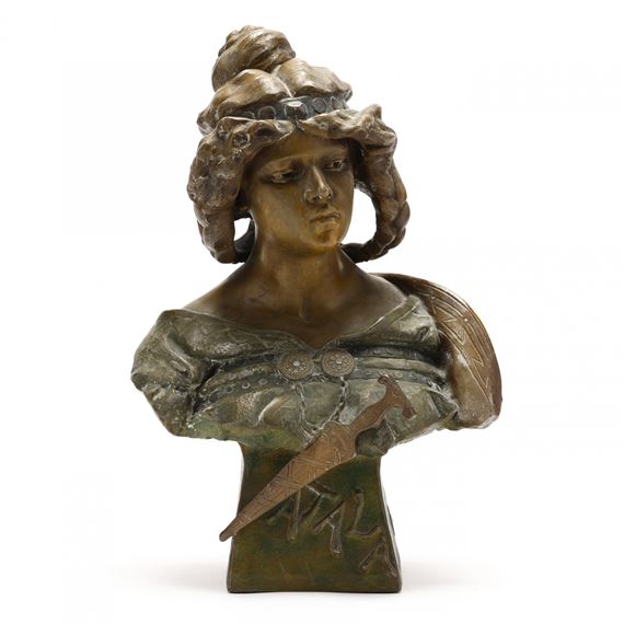 Richard Aurili | French Patinated Bust ATALA | MutualArt
