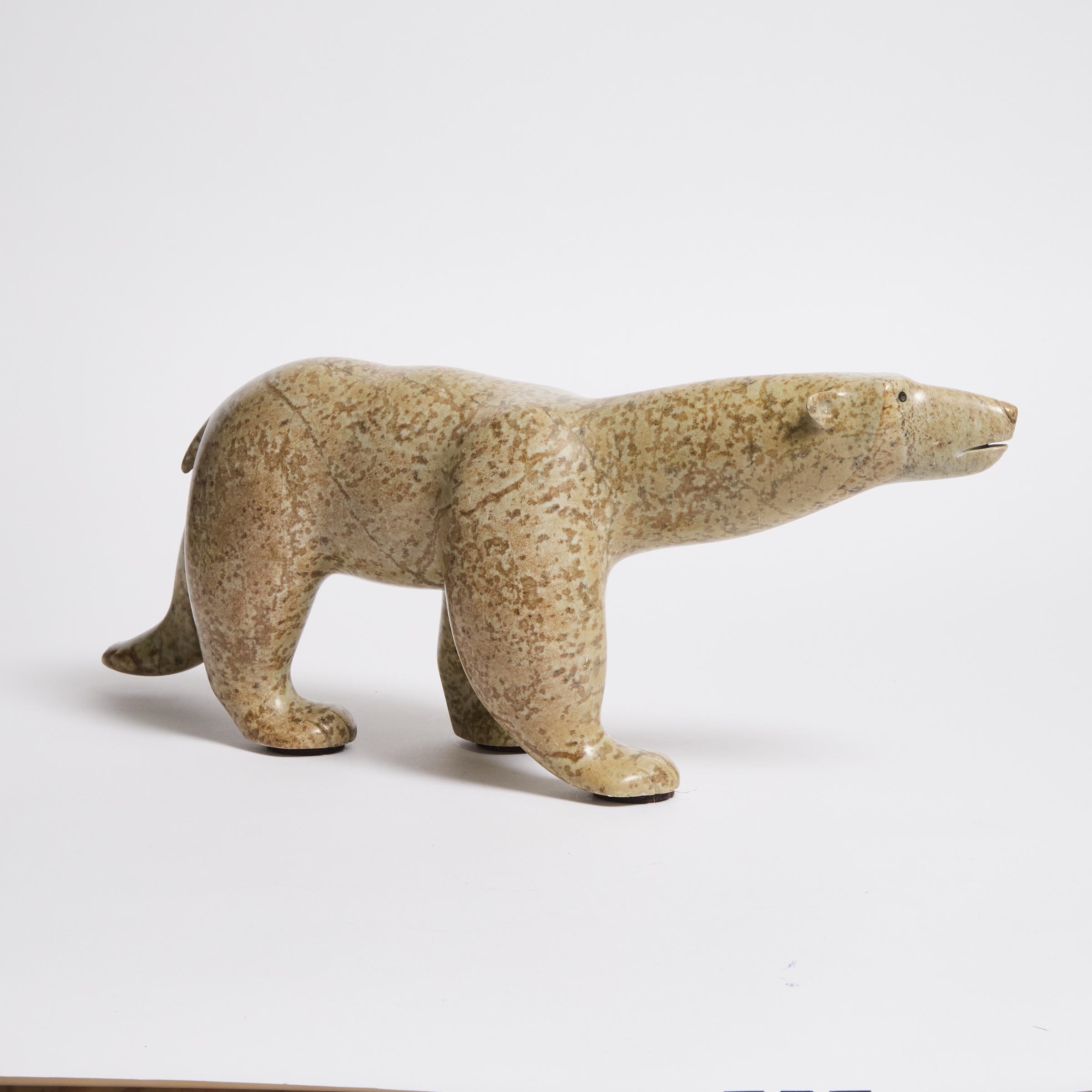 David Ruben Piqtoukun | STRIDING BEAR, CA. 1985 (Circa 1985) | MutualArt