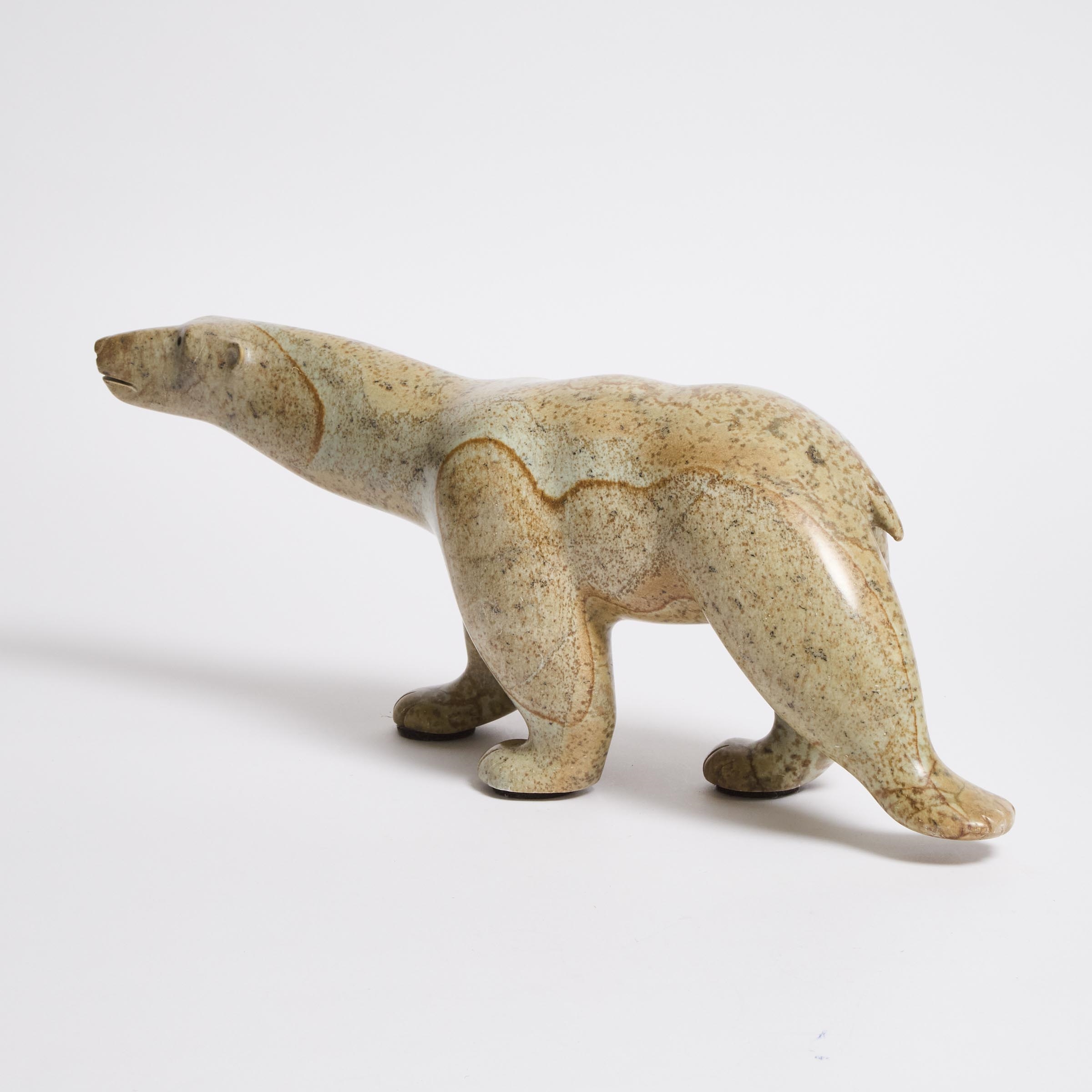 David Ruben Piqtoukun | STRIDING BEAR, CA. 1985 (Circa 1985) | MutualArt