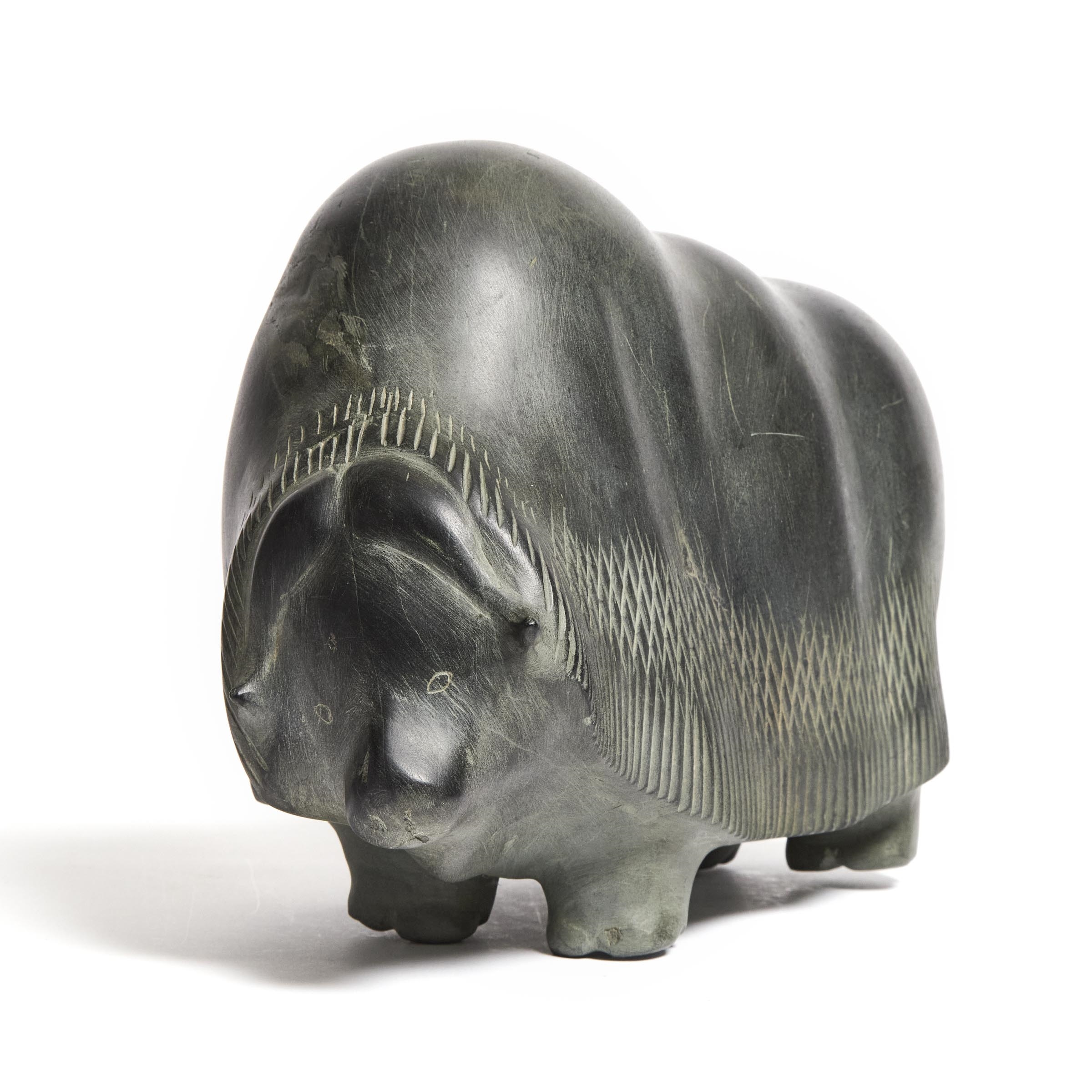 Barnabus Arnasungaaq | STRIDING MUSK OX, CA. 1970 (Circa 1970) | MutualArt