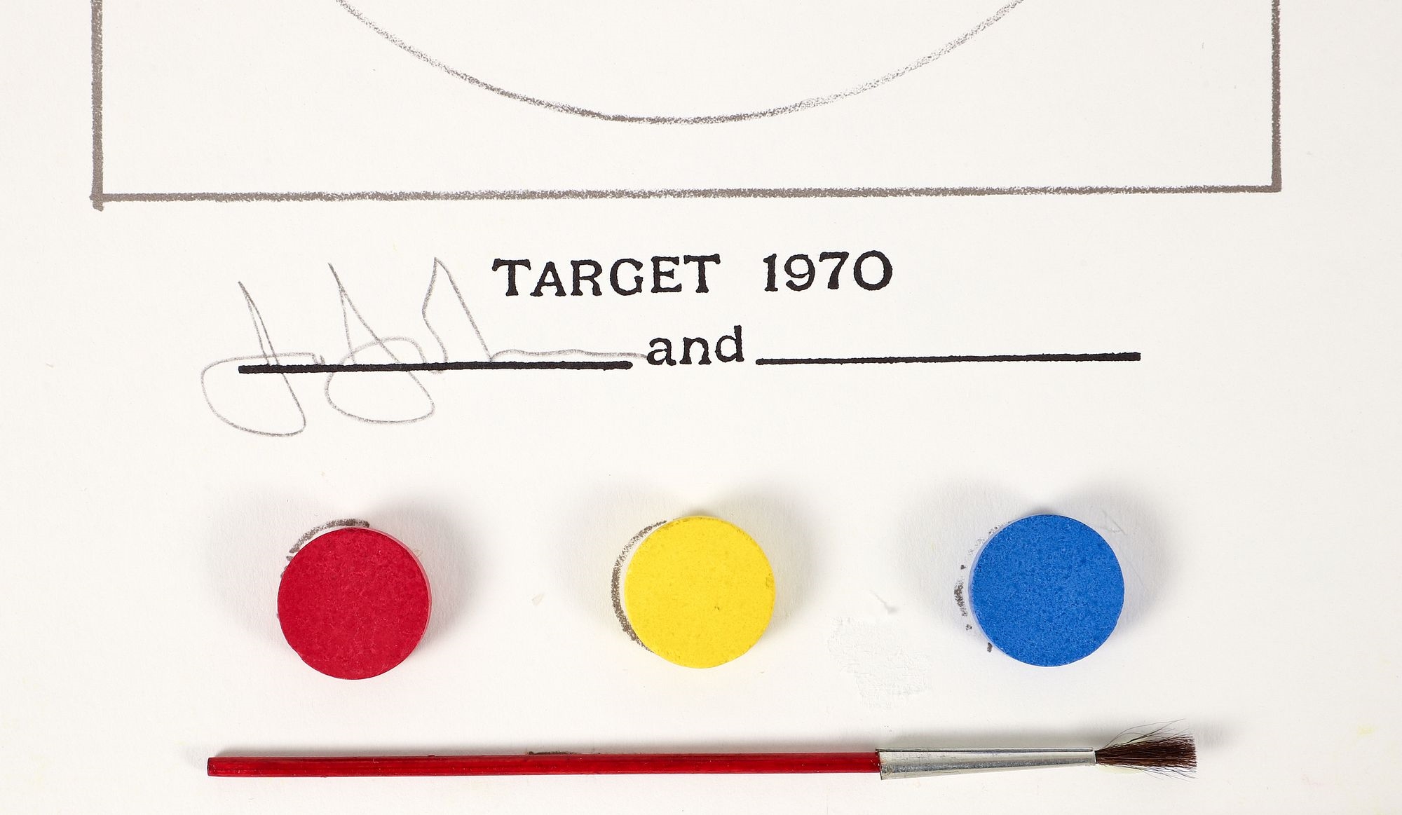Jasper Johns | Jasper Johns Target Gemini GEL 1971 Multiple (1971 ...