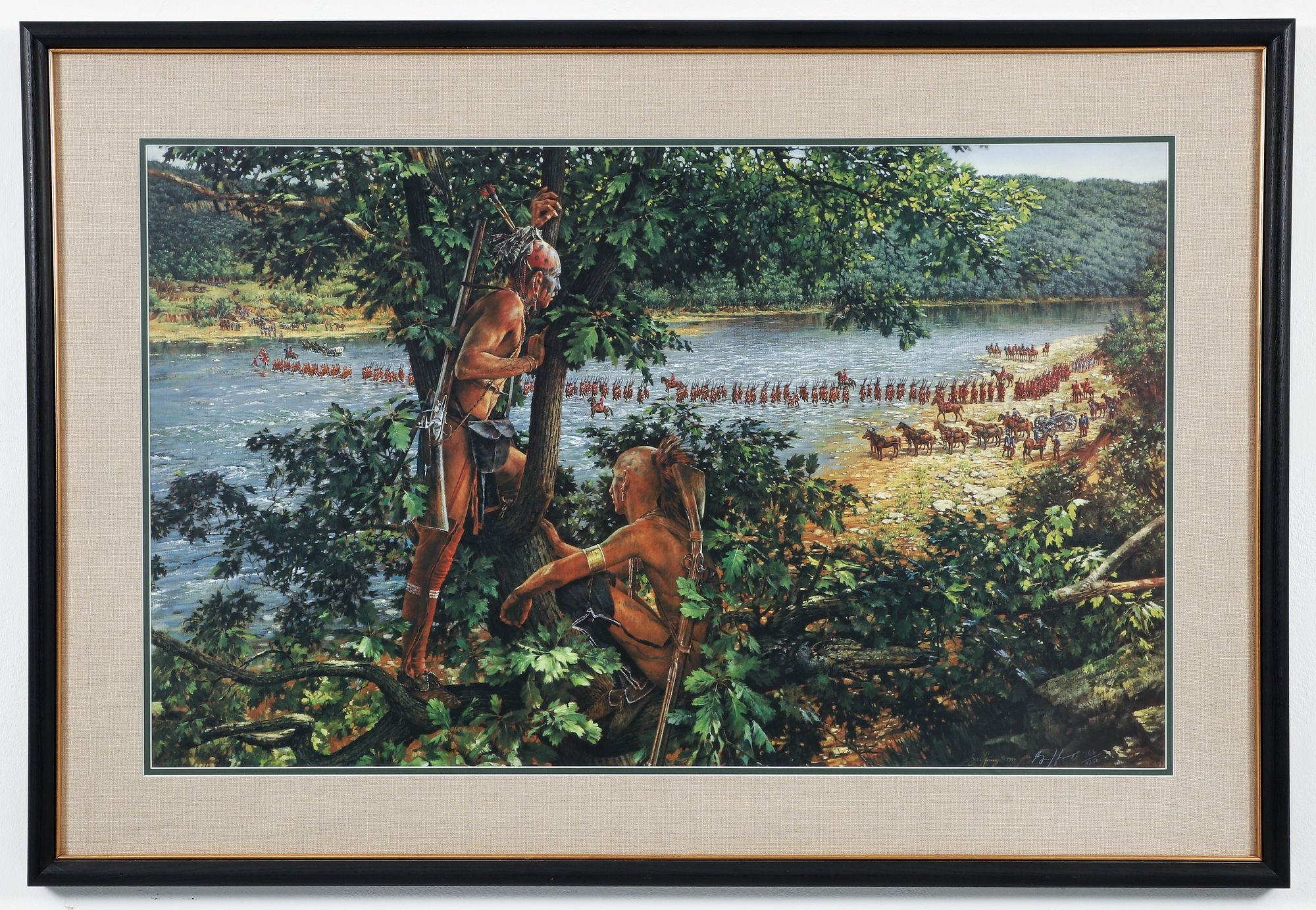 Robert Griffing | Robert Griffing The Crossing Signed Lithograph (1994 ...