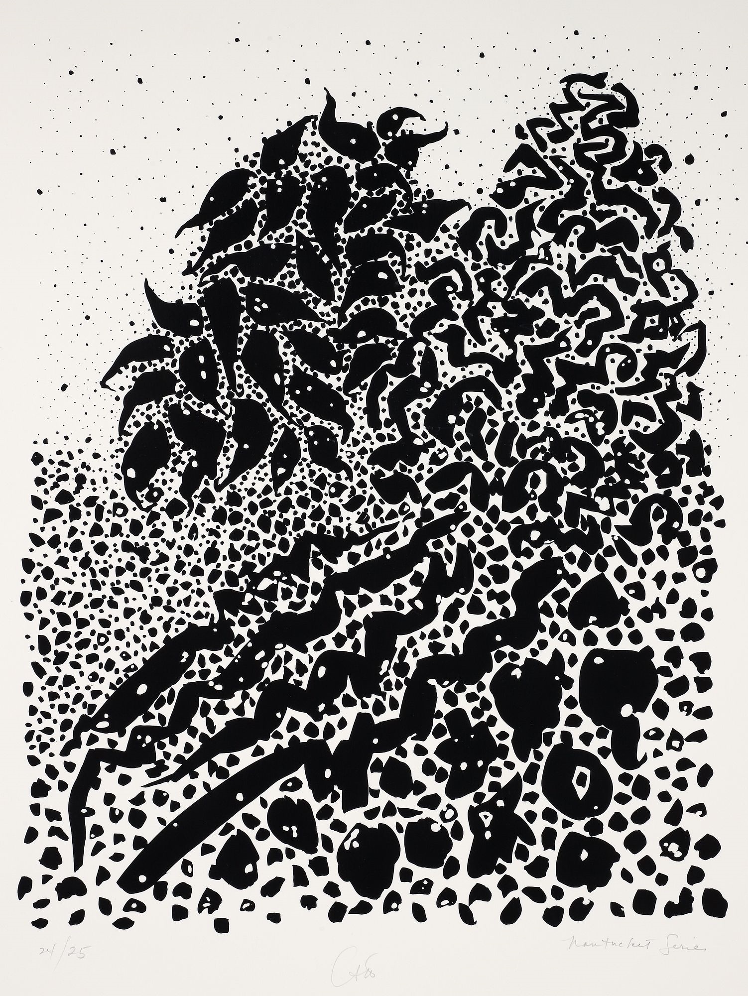 Bob Cato | Bob Cato White Fish Nantucket Series Screenprint (1970 ...