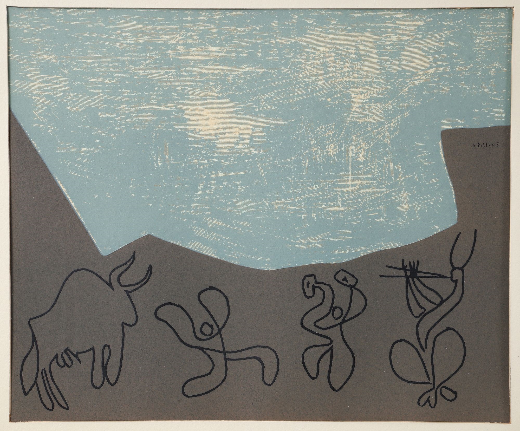 Pablo Picasso | 3 framed prints after Pablo Picasso Linocuts (1963 ...