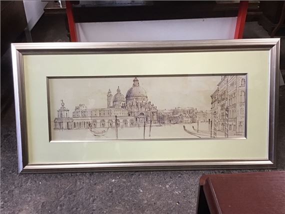 Adelene Fletcher | view of the Grand Canal in Venice | MutualArt