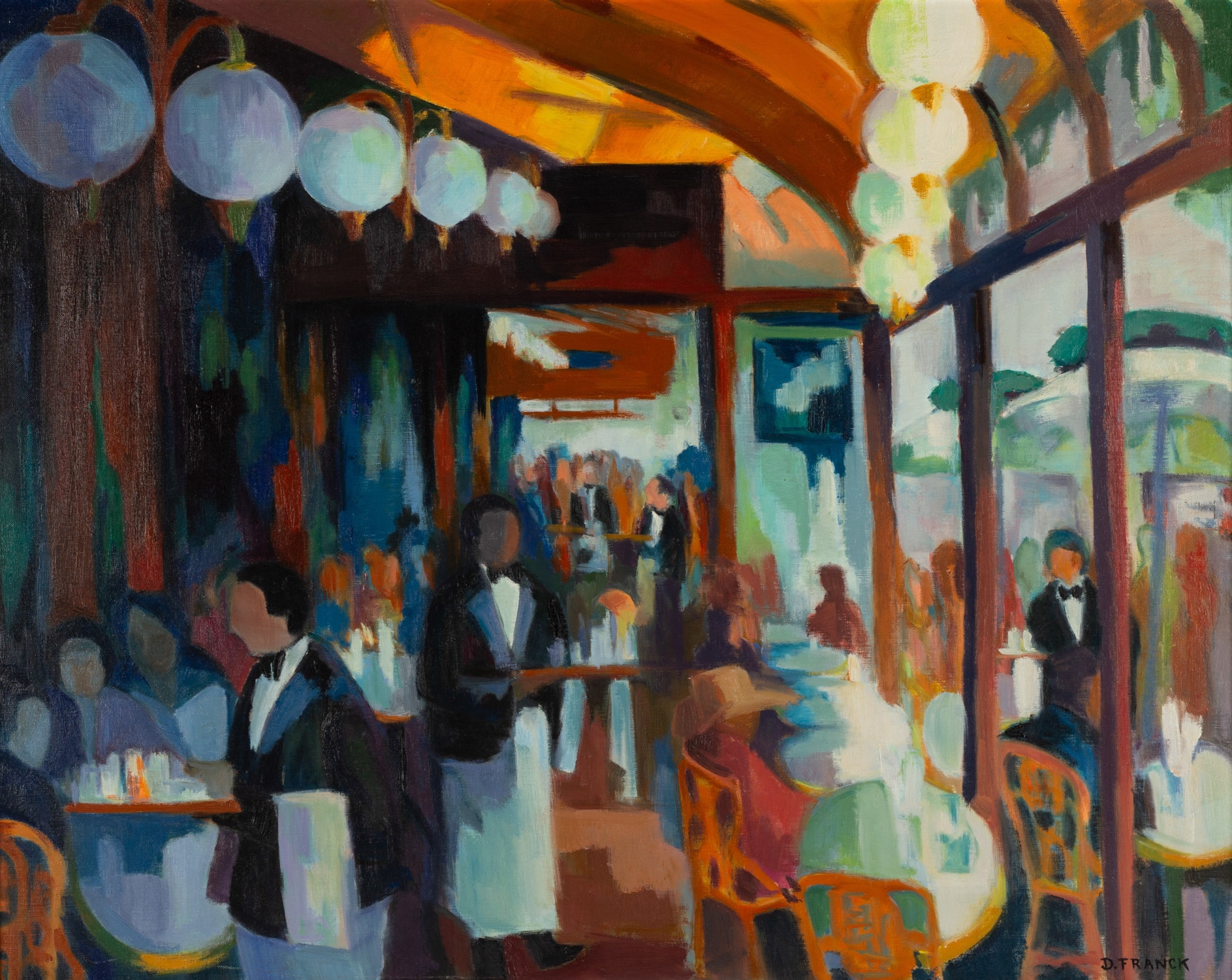Frank French | Le Cafe de Paris, 1979 | MutualArt