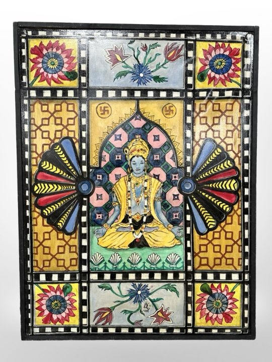 Eric Gray | Eric Gray : oil on canvas depicting Shiva, 95cm x 127cm ...