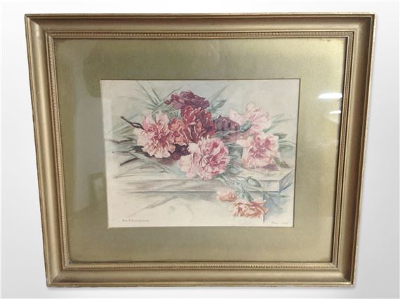 George Cruickshank | Still life of roses | MutualArt