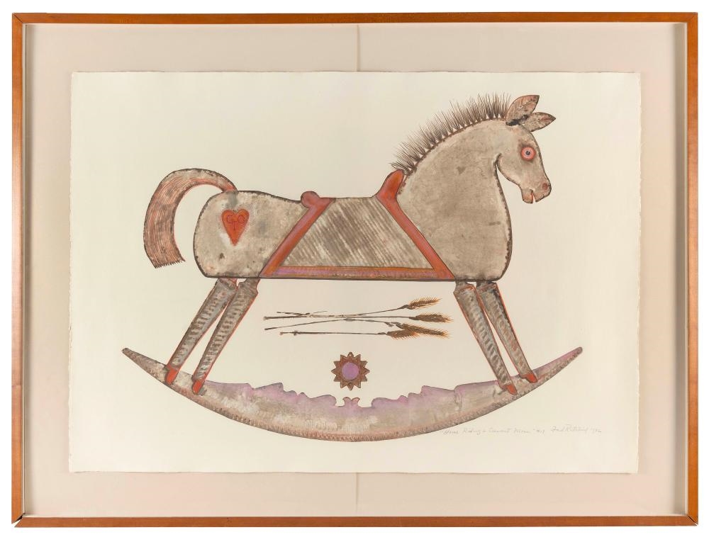 Ford Ruthling | Horse Riding a Crescent Moon (1982) | MutualArt