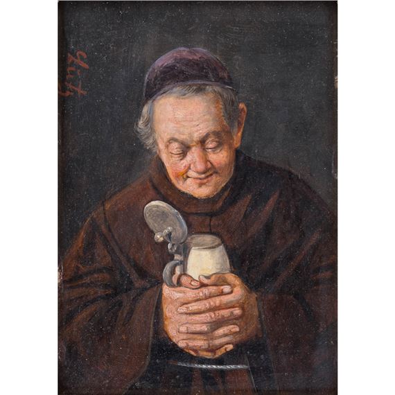 Lutz Carl | Drinking Monk | MutualArt