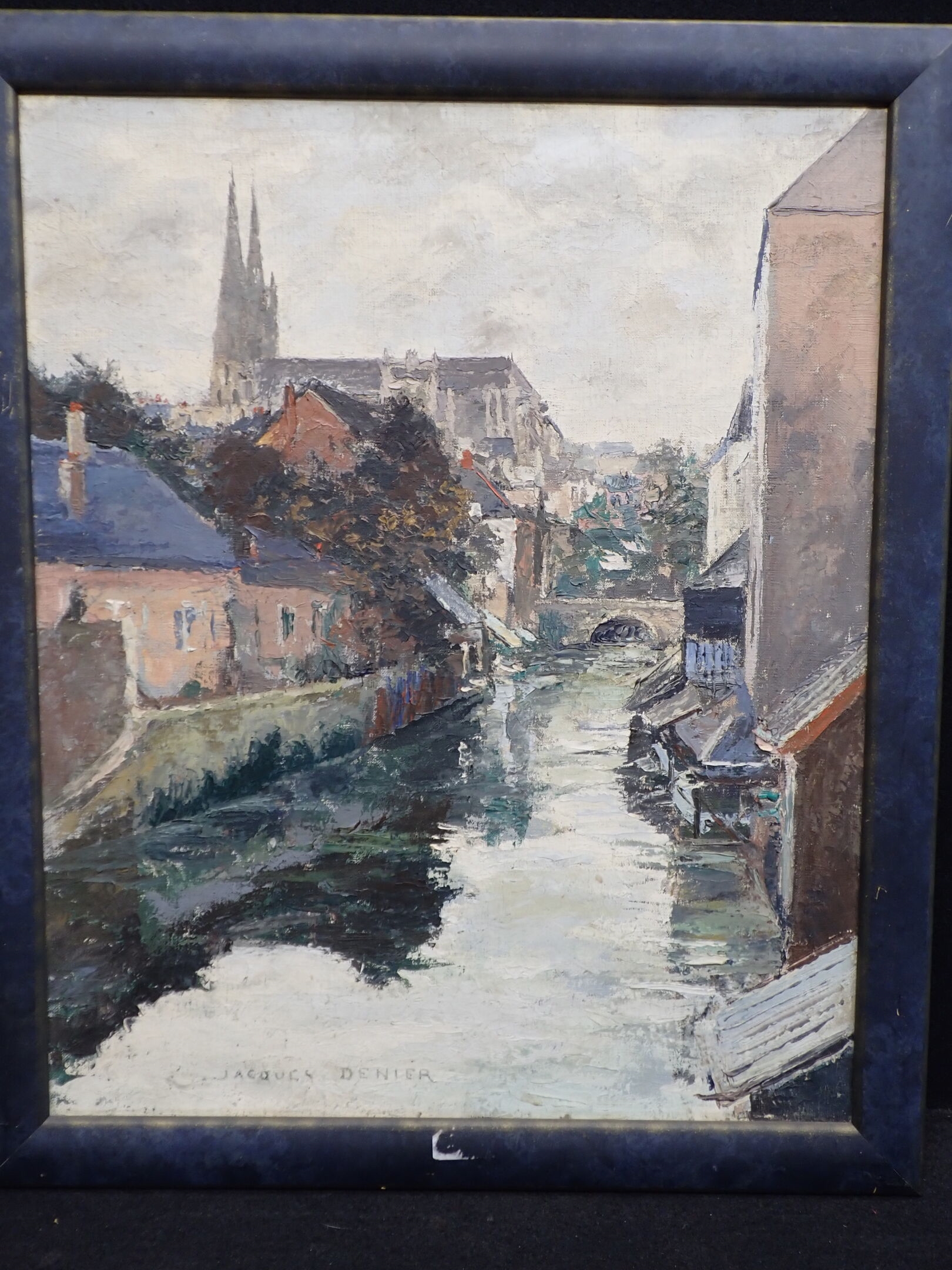 Jacques Denier | Vue d'un canal | MutualArt