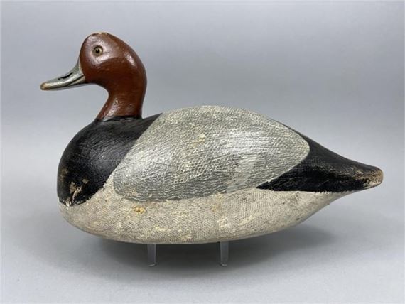 Frank Strey | Redhead Drake Duck Decoy | MutualArt