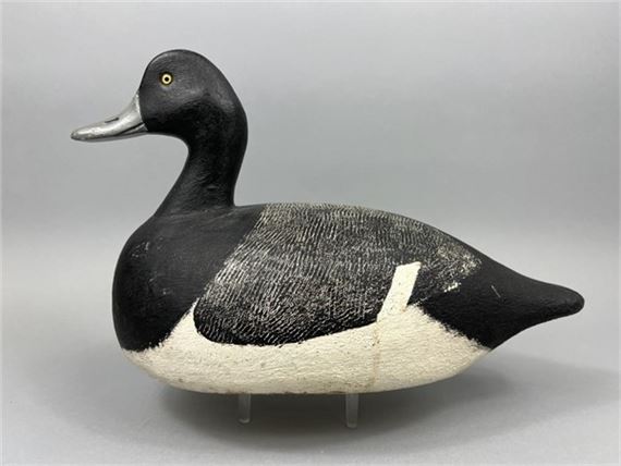 Frank Strey | Bluebill Drake Duck Decoy | MutualArt