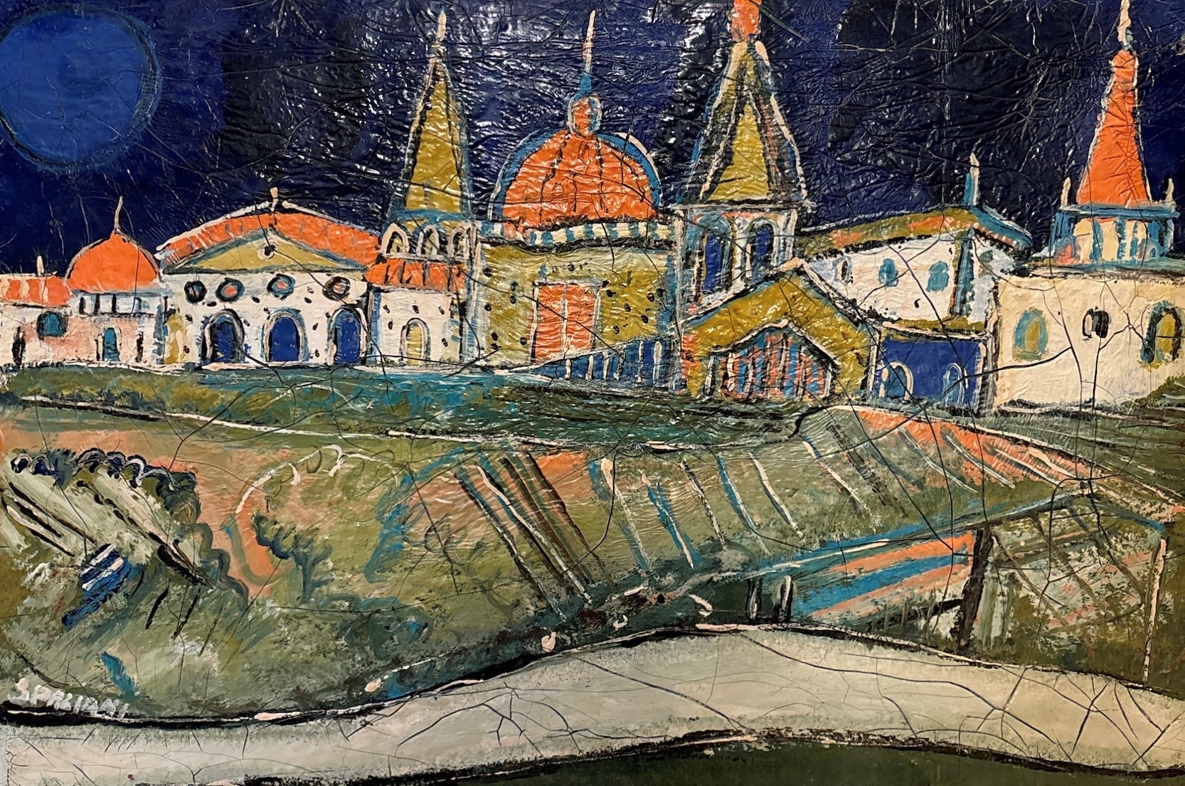 Corrado Spaziani | Villaggi in festa, 1969 (1969) | MutualArt