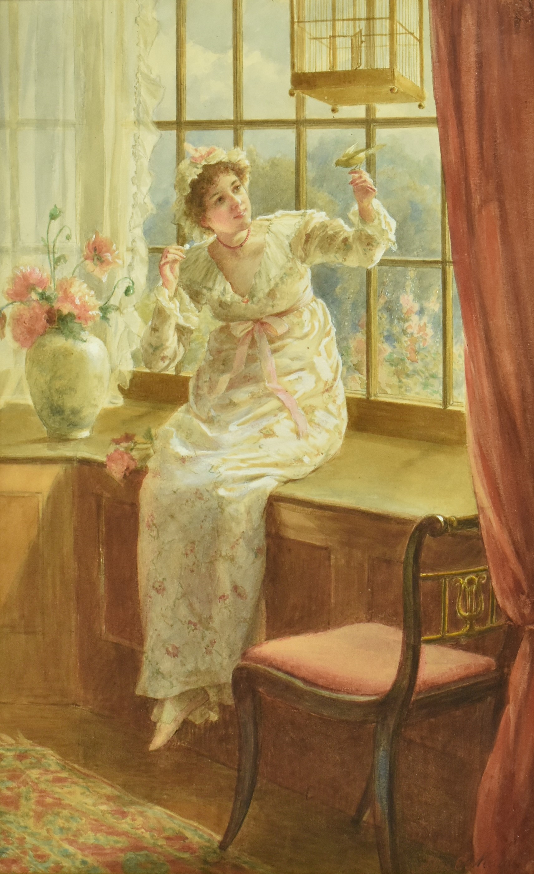 Alice Elfrida Manly | 19TH CENTURY ALICE ELFRIDA MANLY PORTRAIT ...