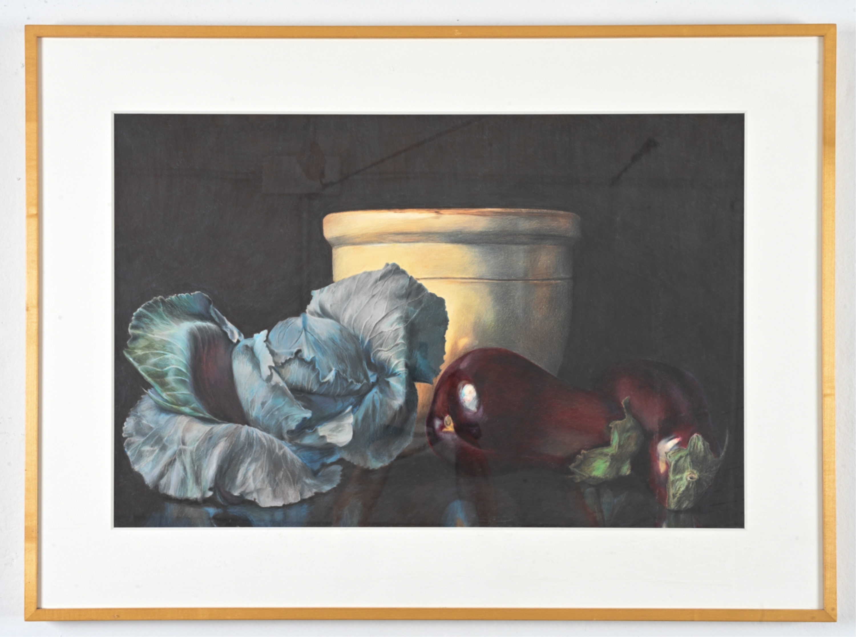 Nancy Blanchard | NANCY BLANCHARD ORIGINAL STILL LIFE WITH CABBAGE ...