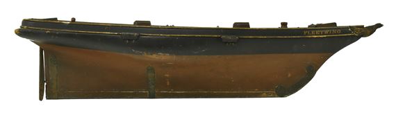 John L. Chapman | USA 19TH CENTURY SHIPWRIGHTS MODEL OF SCHOONER FLEETWING (Circa 19th Century ...