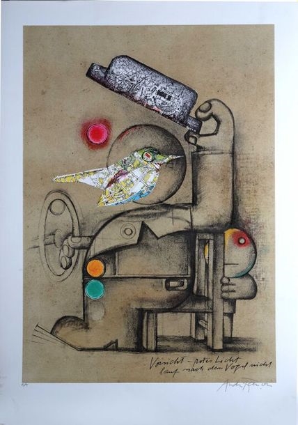 André François | The battle of Trafalgar (illus. for The Art of Mickey ...