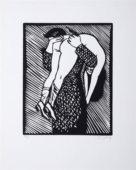 Topor Roland | Roland TOPOR (1938-1997). Hunting tableau.... - Lot 317 ...