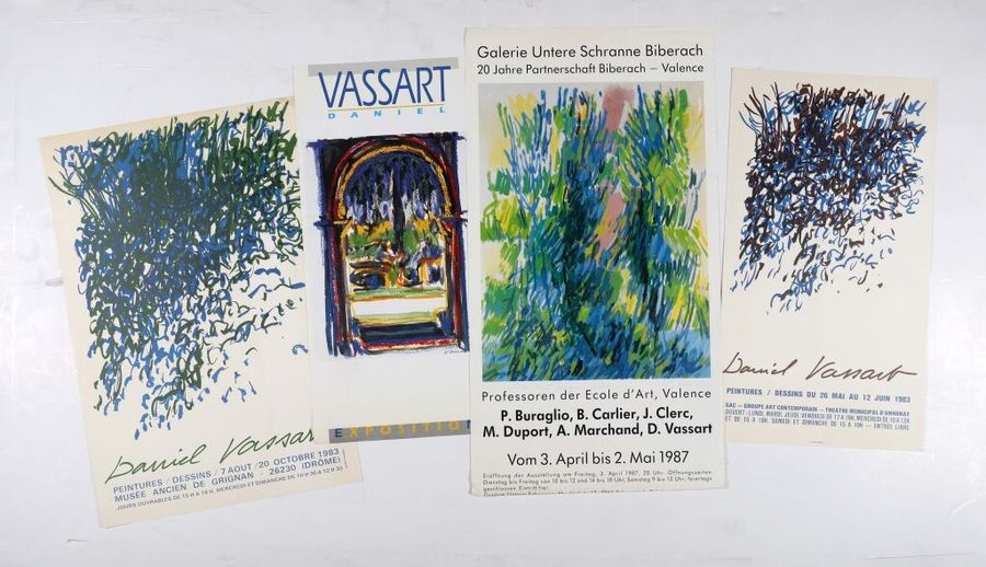 Daniel Vassart | Daniel VASSART (1935-1989). - Abstractions.... - Lot ...