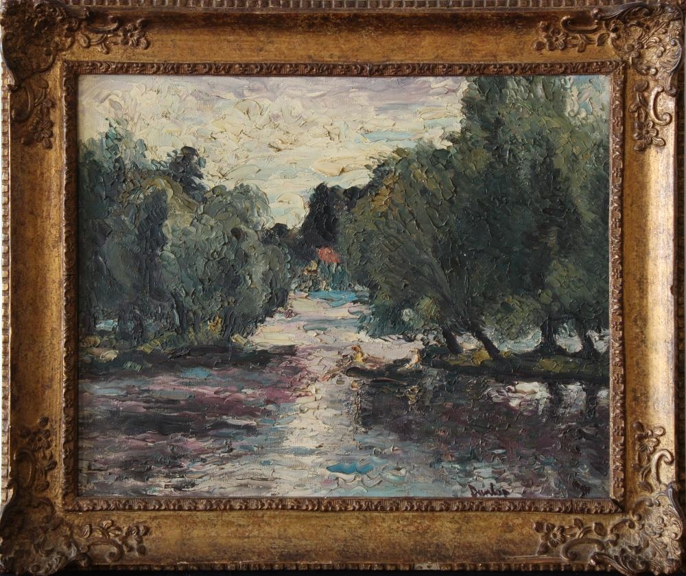 Ronald Ossory Dunlop | River landscape | MutualArt