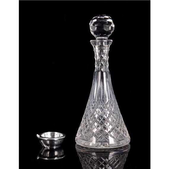 Carrol Boyes | Stuart crystal fluted decanter together with a Carrol ...