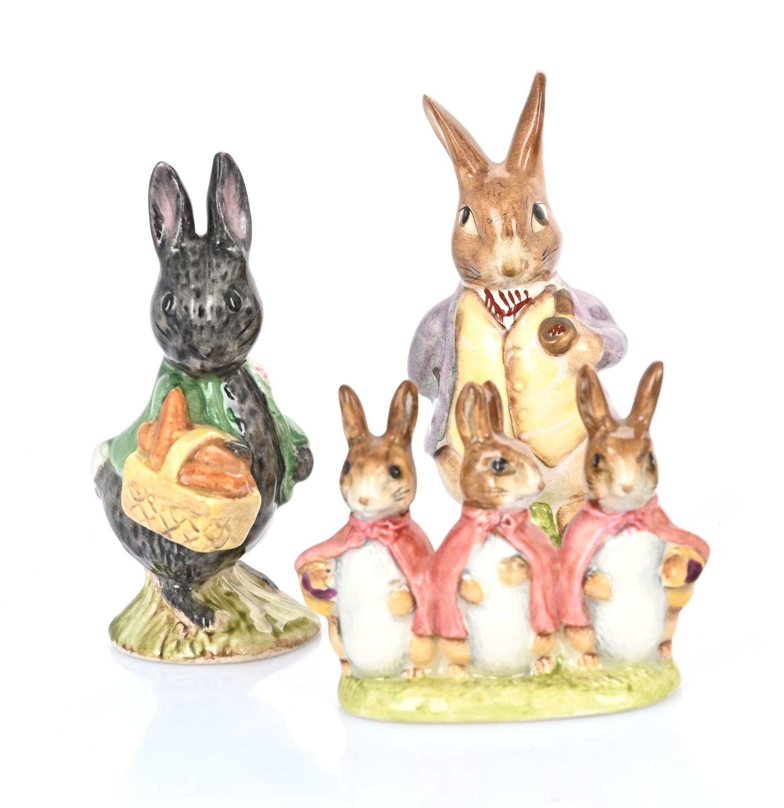 Beatrix Potter | Collection of Beatrix Potter Beswick porcelain ...