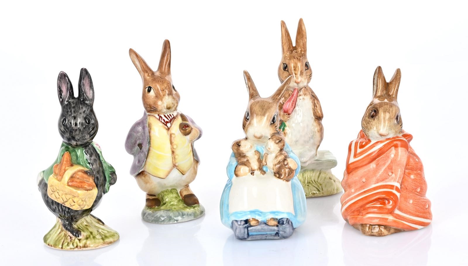 Beatrix Potter | Collection of Beatrix Potter Beswick porcelain ...