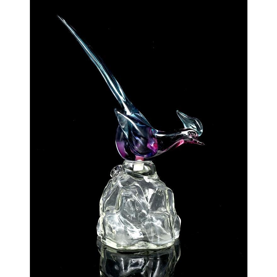 Archimede Seguso | Archimede Seguso 1960s Murano glass pheasant bird ...