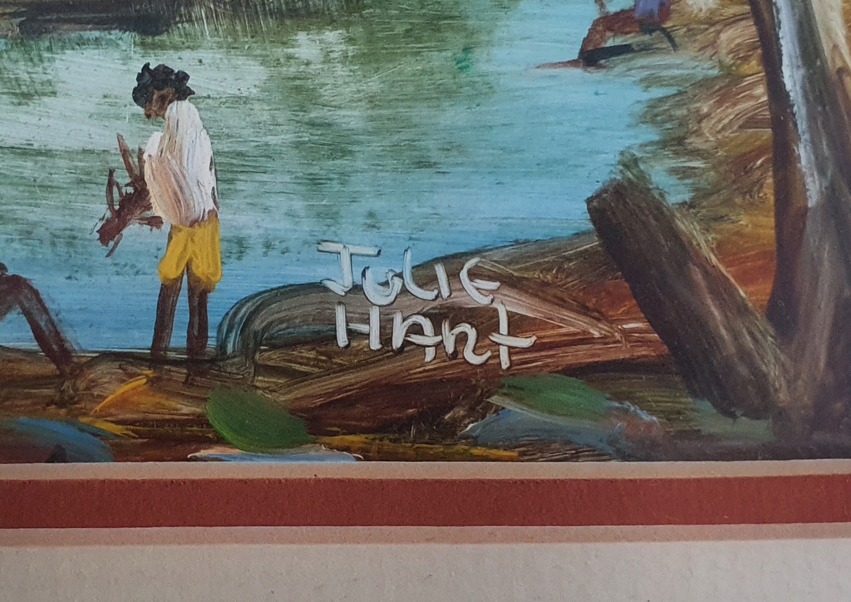 Julie Hart | untitled (Figures in Landscape) | MutualArt