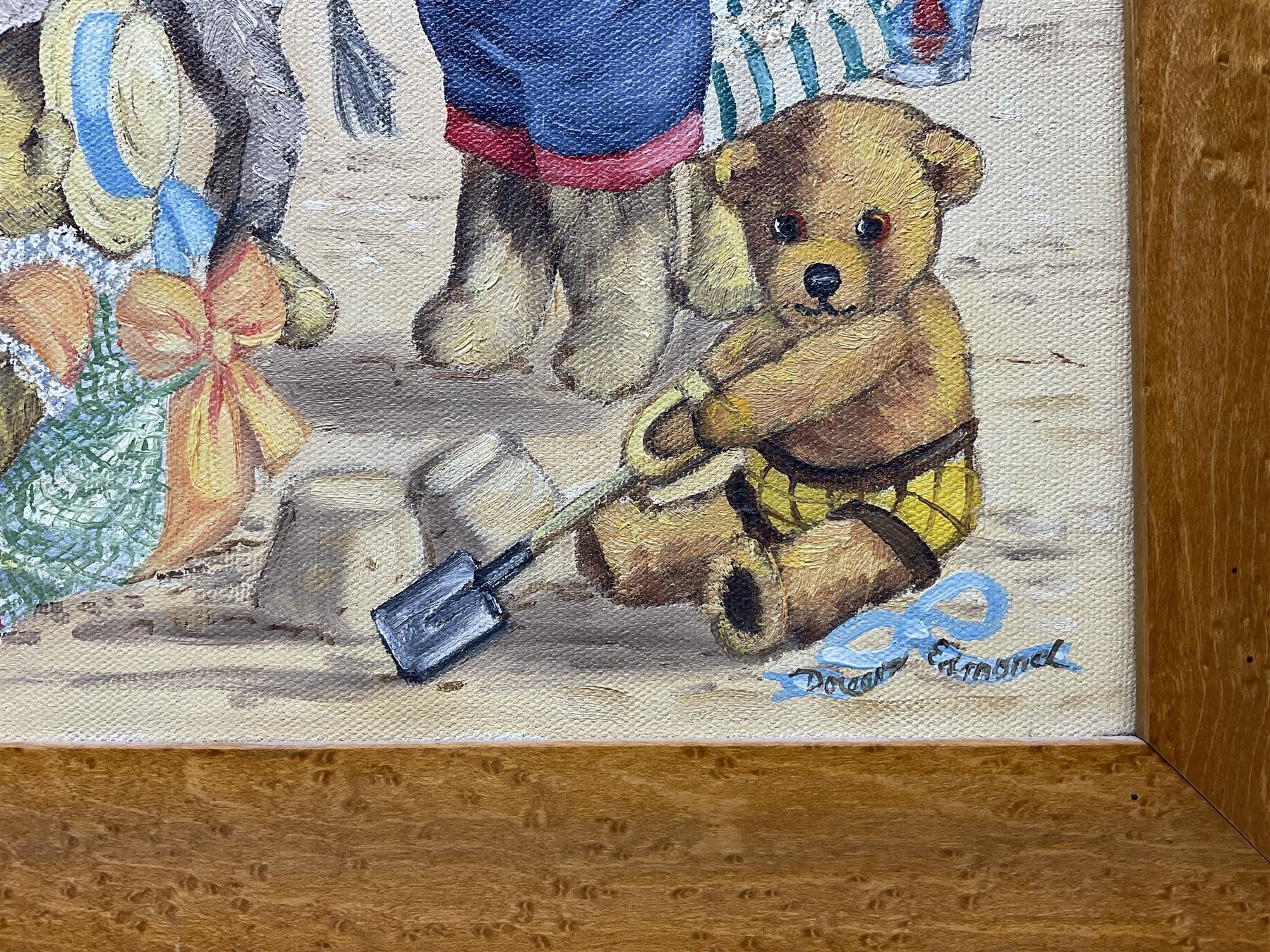 Doreen Edmond | Teddy Bears at the Seaside | MutualArt