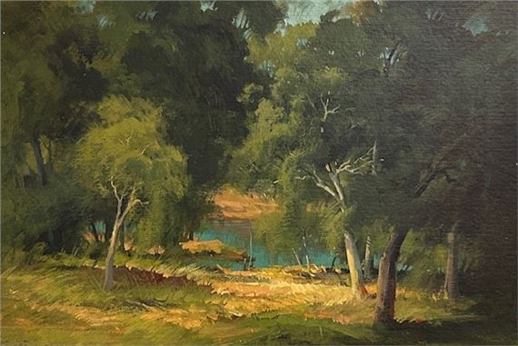 Stratton Brian | Trees By the Creek | Compare similar artworks | MutualArt