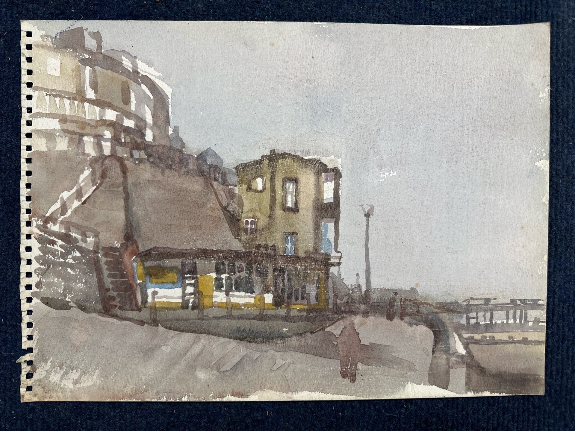 Derek Inwood | Two views of chroma seafront the larger mounted 36 x 48 ...