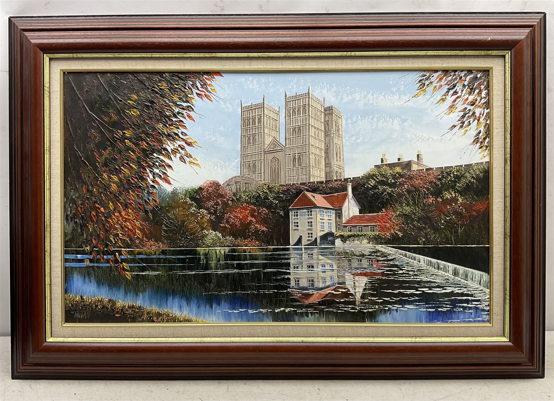 Dallas K Taylor | Durham Cathedral from the River | MutualArt