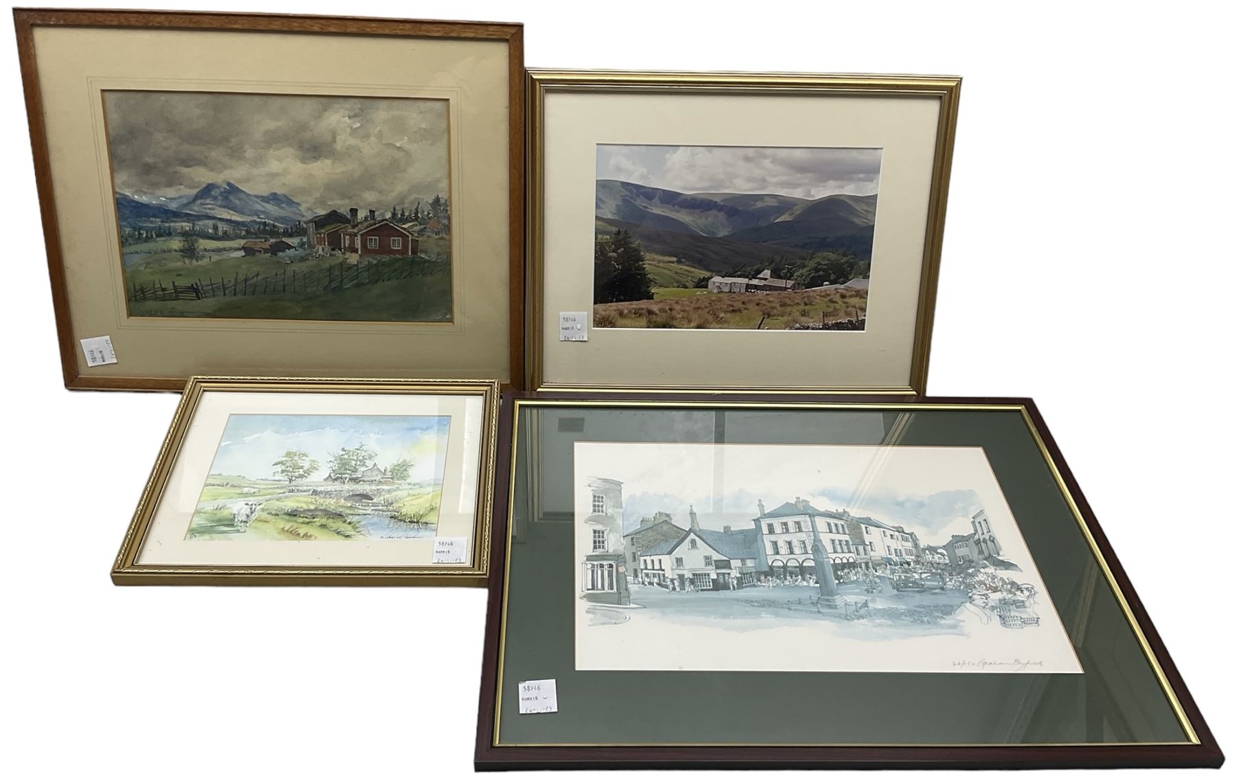 Alfred William Strutt | Alpine Landscape | MutualArt