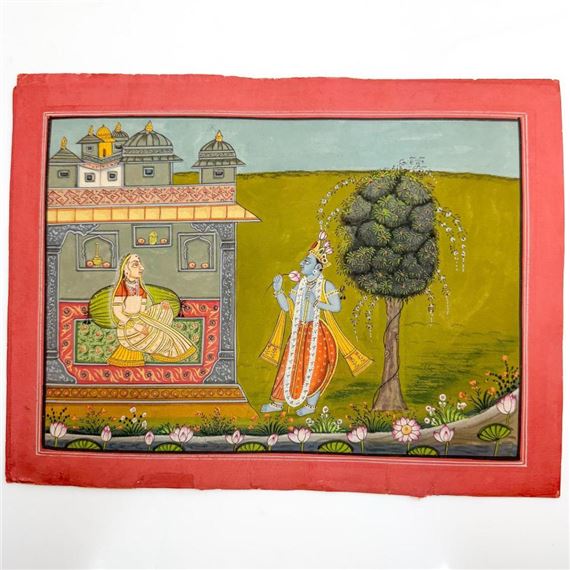 Pahari School, 19th Century | Bhagwat Purani Series | MutualArt