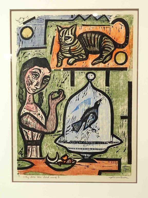 Irving Amen | Why does the bird sing | MutualArt