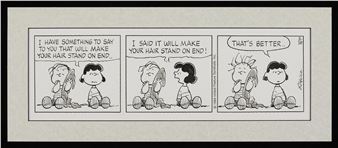 Charles Schulz | Charles Schulz Drawing of Charlie Brown & Snoopy ...