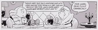 Charles Schulz | Charles Schulz Drawing of Charlie Brown & Snoopy ...