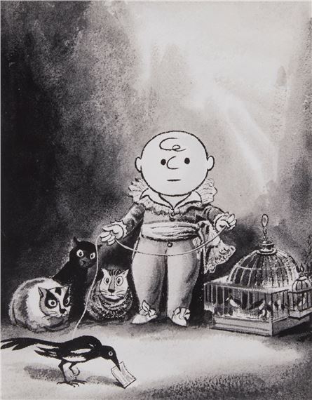 Eldon Dedini | Charlie Brown as Goya | MutualArt