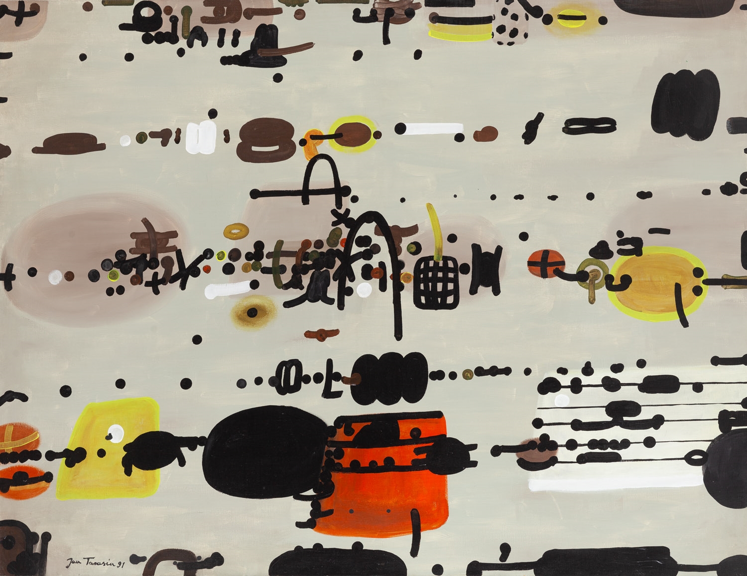 Jan Tarasin | Dynamic Record III (1991) | MutualArt