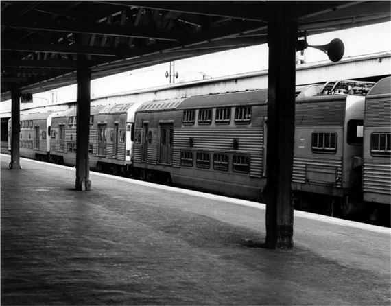 J. Manolato | Platform Eleven at Central Railway Station (1979) | MutualArt