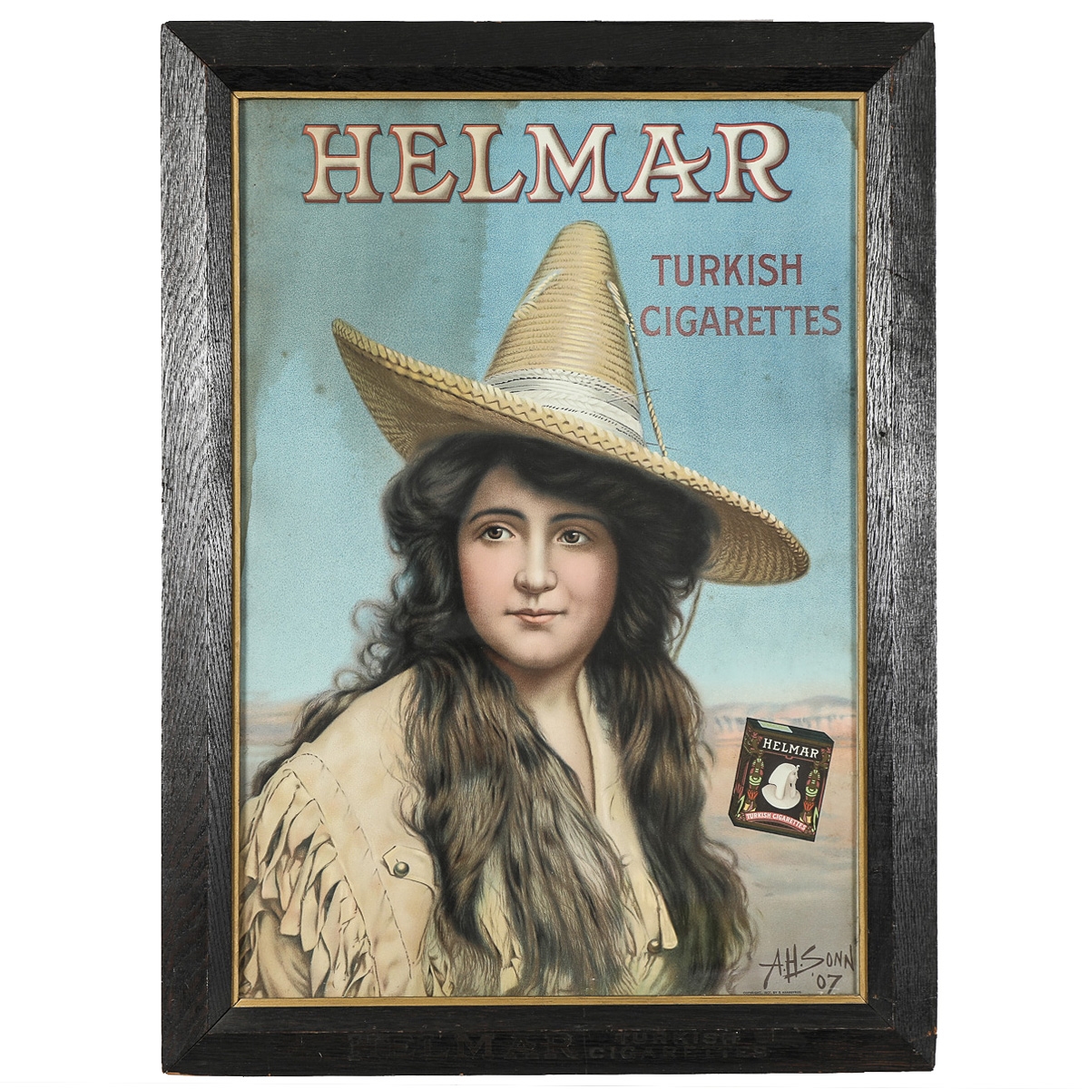 Albert H. Sonn | Helmar Turkish Cigarettes Advertisement | MutualArt