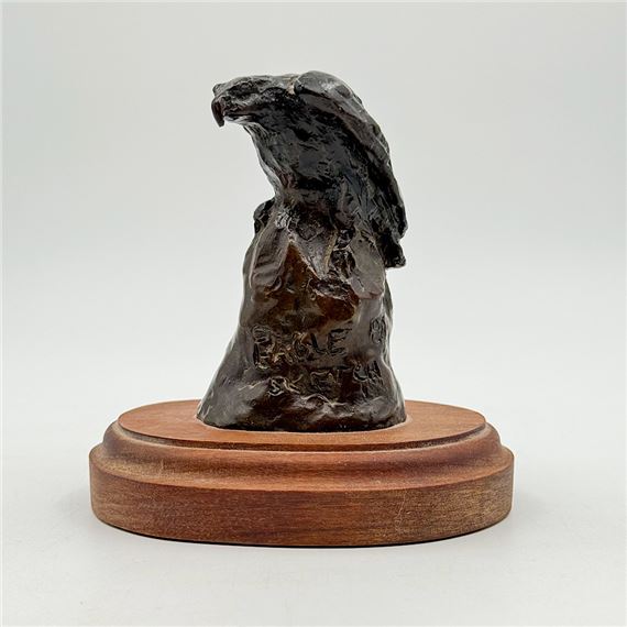 Bob Scriver | Eagle Bronze Sculpture | MutualArt