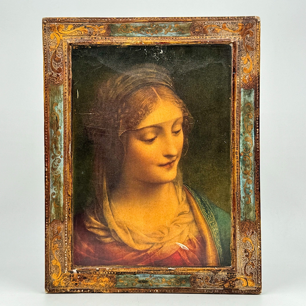 Bernardino Luini | The Nativity, with the Journey to Egypt beyond ...