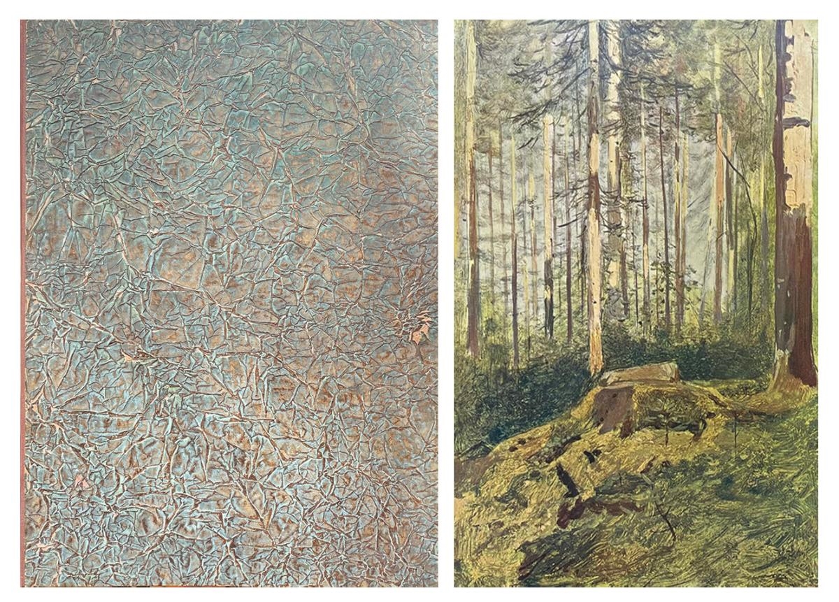 Julius Eduard Marak | Doeses on a forest glade | MutualArt