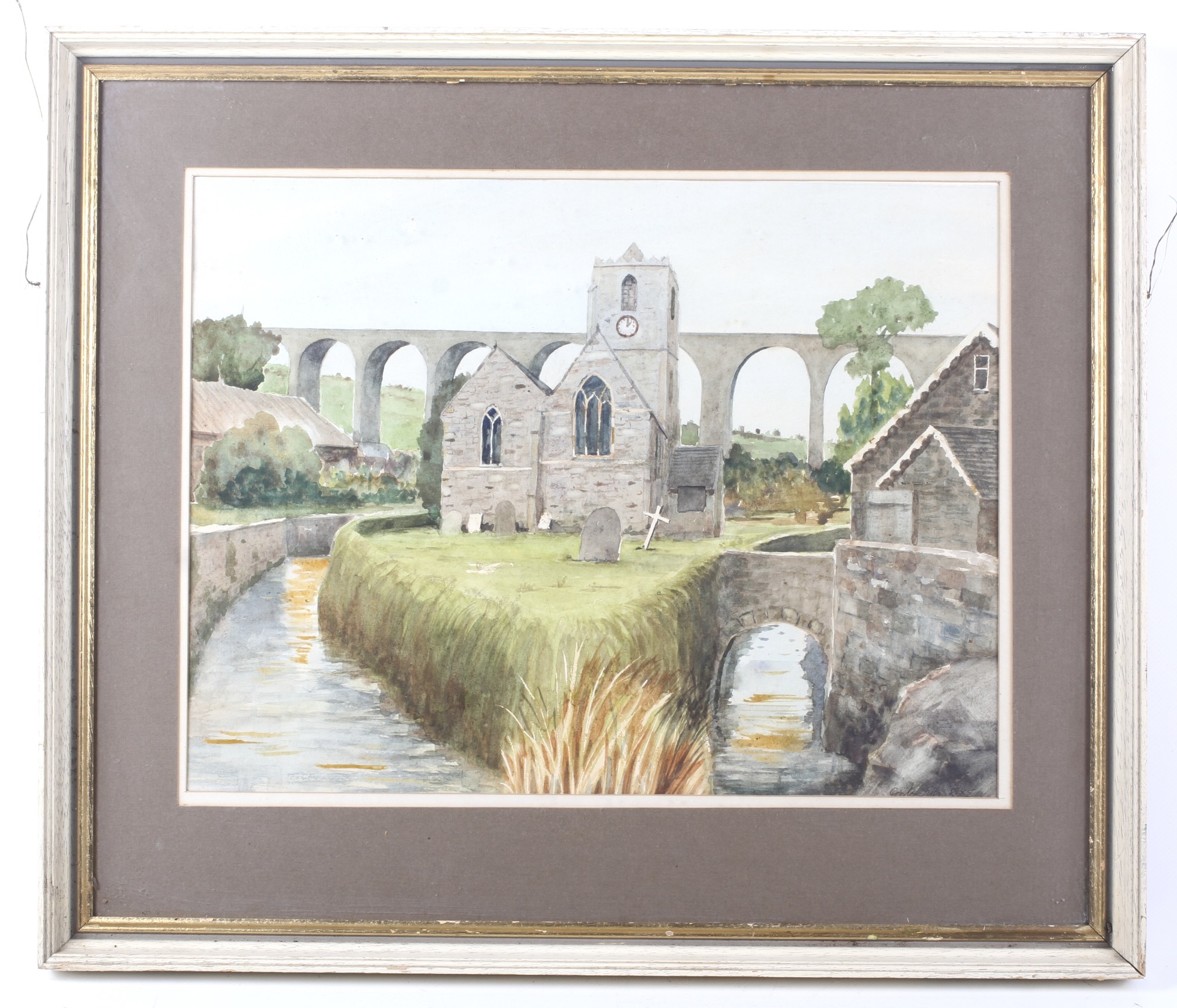 Gordon Ellis | Viaduct-Pensford Bristol (1985) | MutualArt