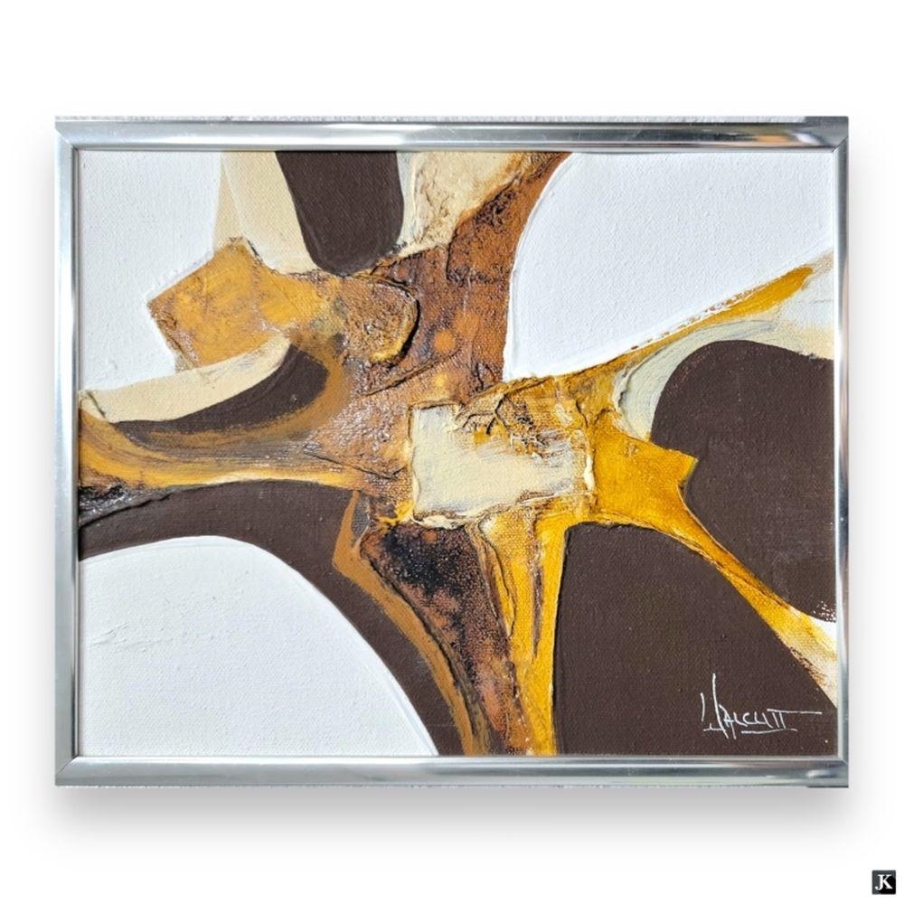 Frank Walcutt | Frank Walcutt (USA 20th) Abstract Oil On Canvas | MutualArt